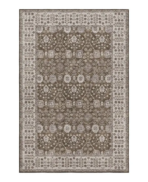 DALYN RUG COMPANY Dalyn Luxury Washable Hatay Hy8 Area Rug, 5' X 7'6 - Chocolate