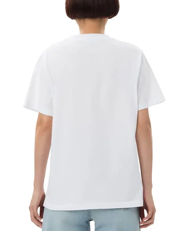 GANNI Relaxed Peach Tee