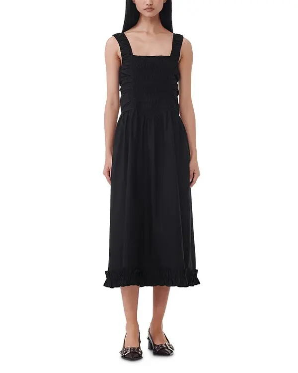 midi dresses online Ashley Polka Midi Dress