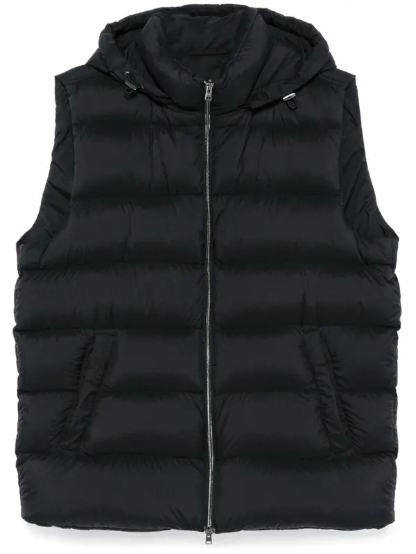 Herno Padded Gilet - Black
