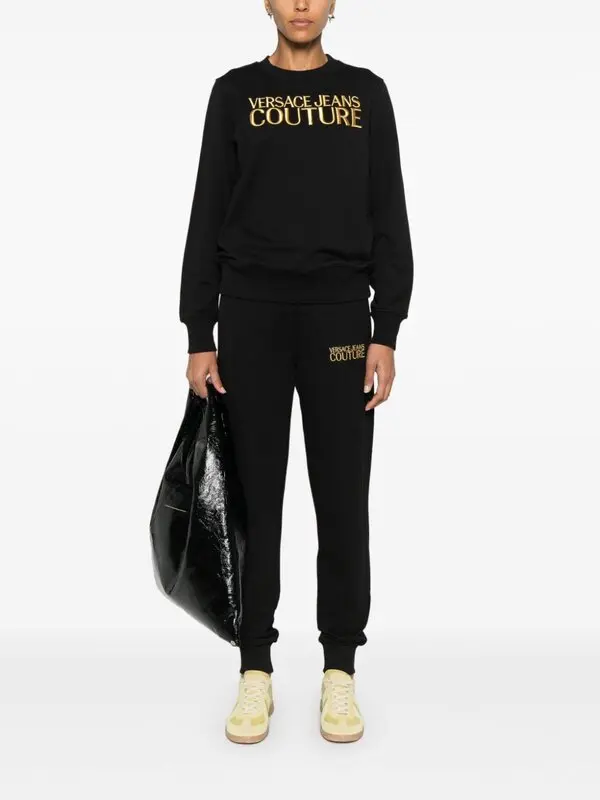 Versace Logo-embroidered Sweatshirt