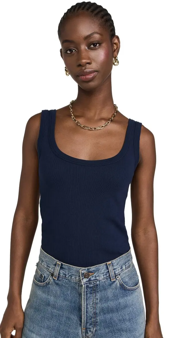 Sold Out NYC The Scoop It Up Tank - Navy