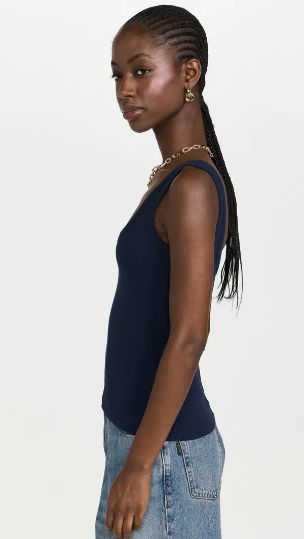 Sold Out NYC The Scoop It Up Tank - Navy