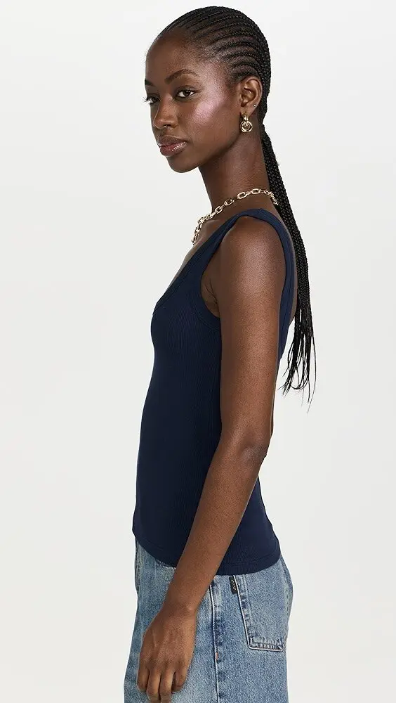 Sold Out NYC The Scoop It Up Tank - Navy