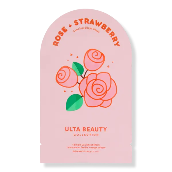 ULTA BEAUTY COLLECTION Rose & Strawberries Sheet Mask - One-color