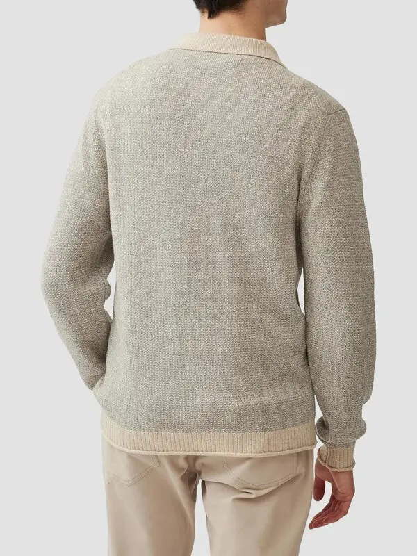 Rodd & Gunn Marlin Cotton-blend Polo Sweater