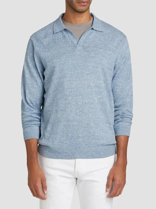 Rodd & Gunn Fortrose Johnny Sweater - Ocean