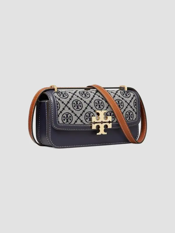 Tory Burch Eleanor T Monogram Convertible Shoulder Bag