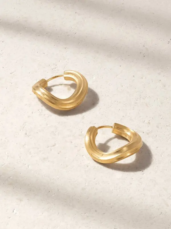 OLE LYNGGAARD COPENHAGEN Under The Sea Creol 18-karat Hoop Earrings - Gold