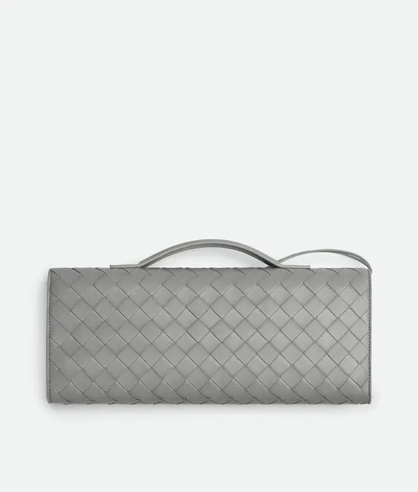 Bottega Veneta Andiamo Clutch - Sterling