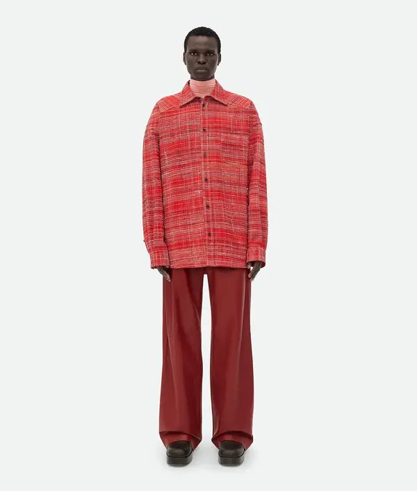 Bottega Veneta Knotted Viscose Shirt