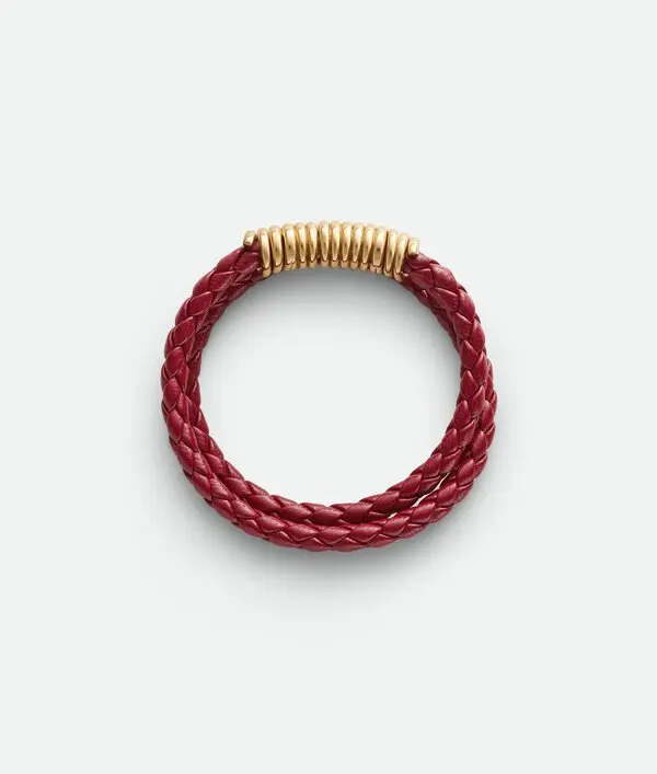 Bottega Veneta Curl Leather Bracelet