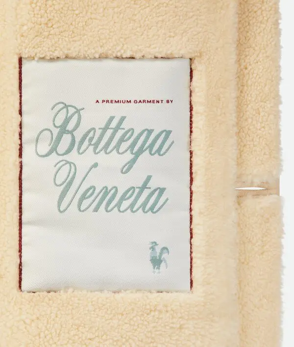 Bottega Veneta Merino Shearling Blouson - Beige