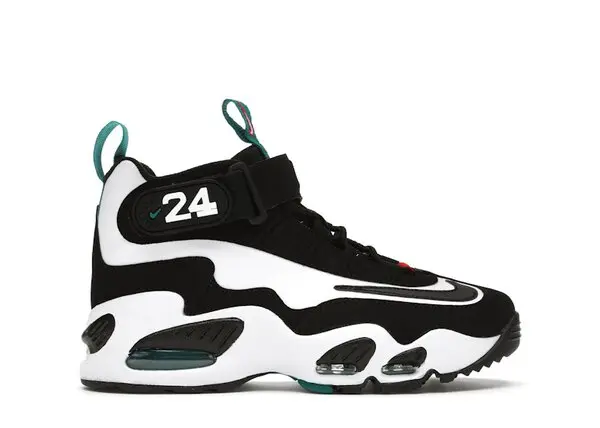Nike Griffey Max 1 "fresh Water" High Top Sneakers - White/black/teal