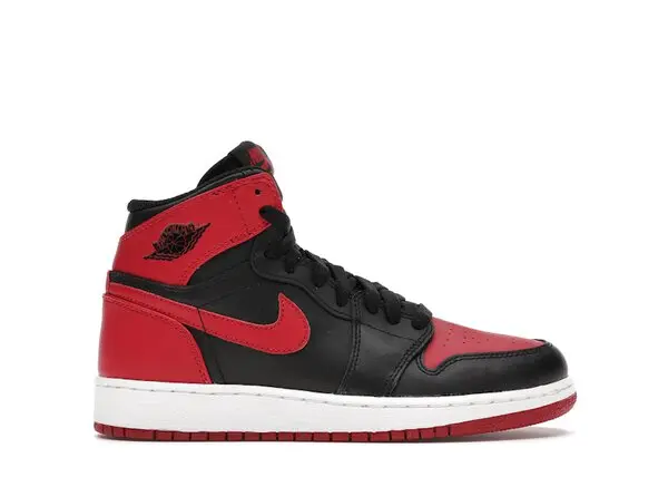 JORDAN 1 Retro Bred - Black/varsity Red/white
