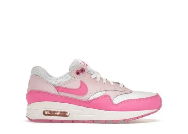 Nike Air Max 1 Sneakers - White/pink Foam/playful Pink
