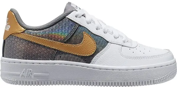 Nike Air Force 1 Low Top Sneakers - White/anthracite/cool Grey