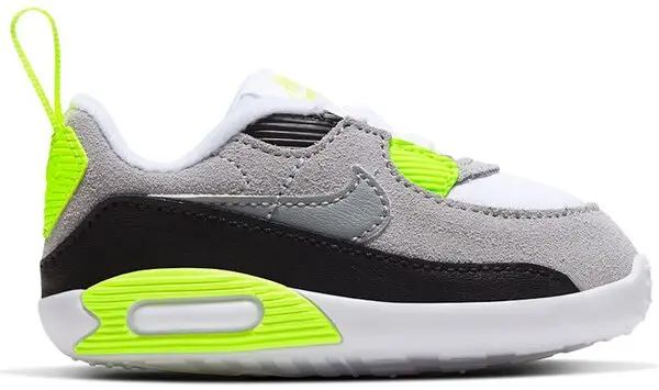 Nike Air Max 90 Og Volt Sneakers - White/particle Greyone-colorblackone-colorvolt