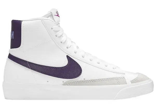 Nike Blazer Mid 77 Se Sneakers - White/royal Pulse/active Fuchsia