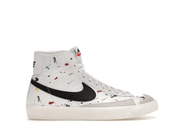 Nike Blazer Mid 77 High-top Sneakers - White/white/sail