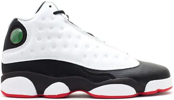 JORDAN 13 Retro - White/true Red/black