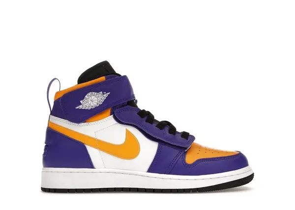 JORDAN 1 High Flyease Sneakers - Dark Concord/white/black