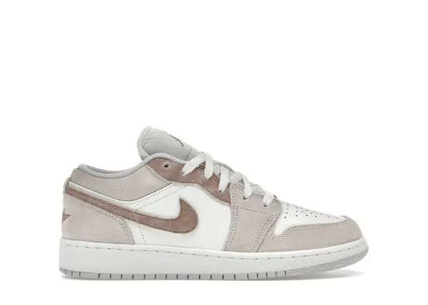 JORDAN 1 Low Se Grade School Sneakers - Legend Light Brown/sail/neutral Grey