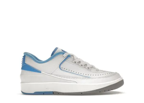 JORDAN 2 Retro Low Unc - White/university Blueone-colorcement Grey