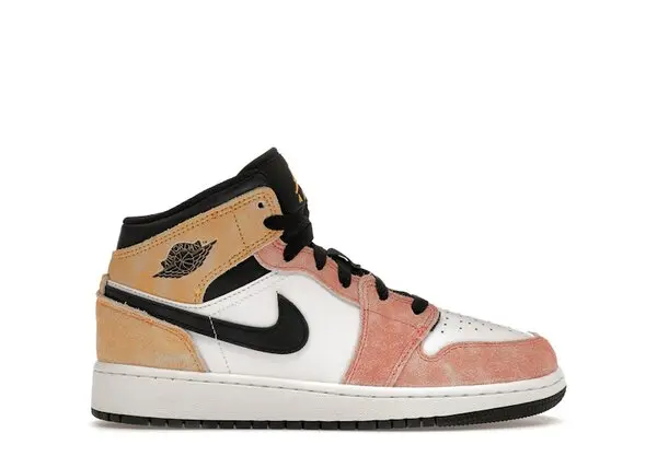 JORDAN 1 Mid Se Flight Club - Magic Ember/white/black