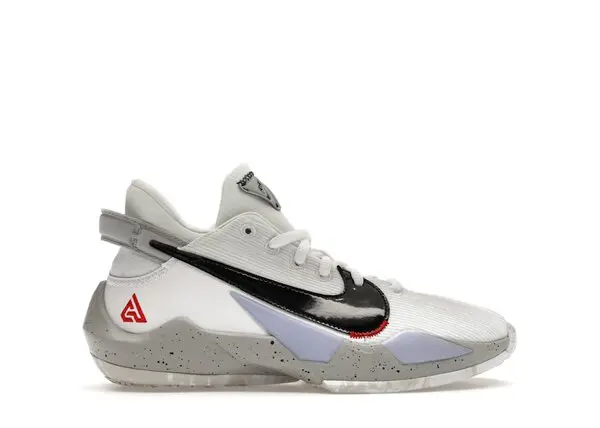 Nike Zoom Freak 2 Sneakers - White/whiteone-coloruniversity Redone-colorgrey Fog