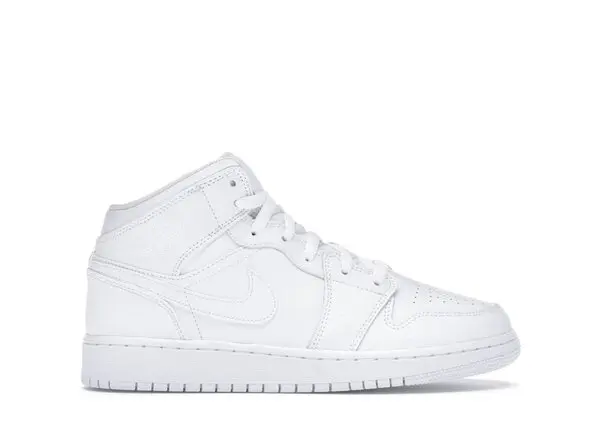 JORDAN 1 Mid Sneakers - White