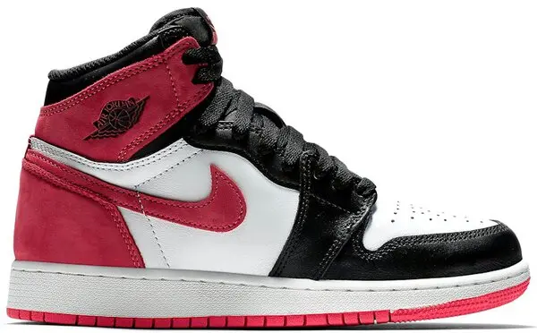 JORDAN 1 Retro High Sneakers - Summit White/track Red/black