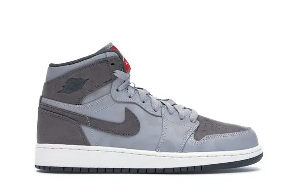 JORDAN 1 Retro High Top Sneakers - Wolf Grey/dark Grey/white