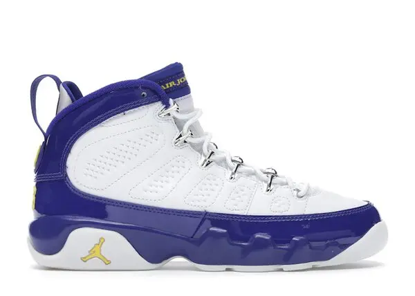 JORDAN 9 Retro Kobe Bryant Pe Sneakers - White/concord/tour Yellow
