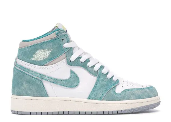 JORDAN 1 Retro High - Turbo Green/sail/white