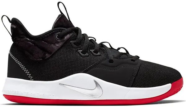 Nike Pg 3 Velour Bred Sneakers