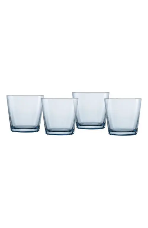 FORTESSA Together Set Of 4 Tritan Crystal Double Old Fashioned Glasses - Blue
