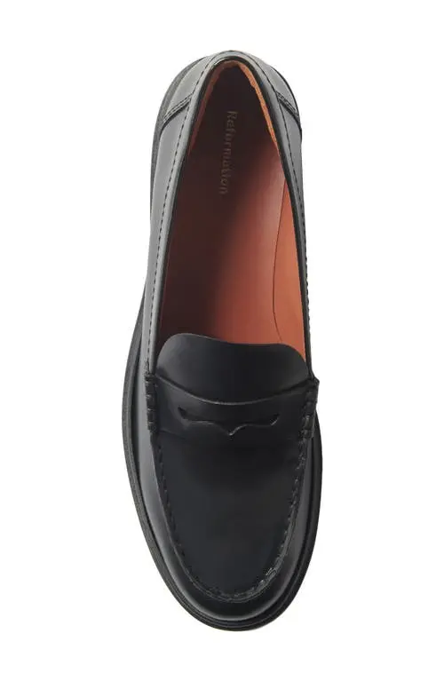 REFORMATION Agathea Platform Penny Loafer