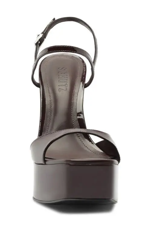 Schutz Arlene Platform Sandal - Maplewood
