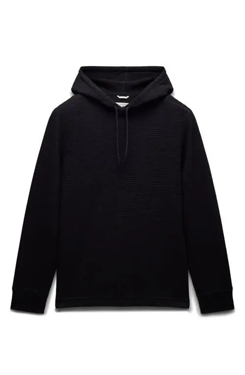 Reigning Champ Lightweight Cotton Blend Waffle Hoodie