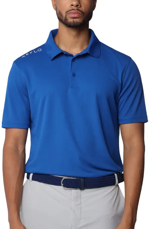 REFLO Bohai Performance Polo - Water Blue