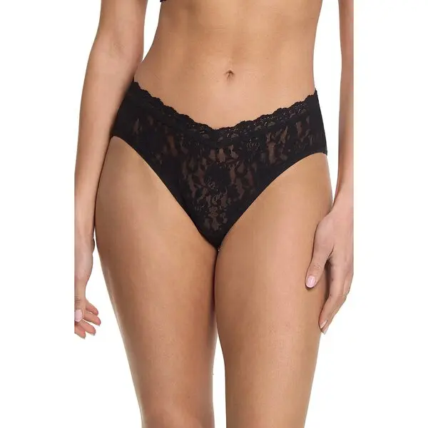 Hanky Panky High Cut Briefs - Black
