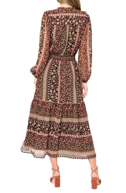 GIBSONLOOK The Leyla Floral Print Maxi Dress