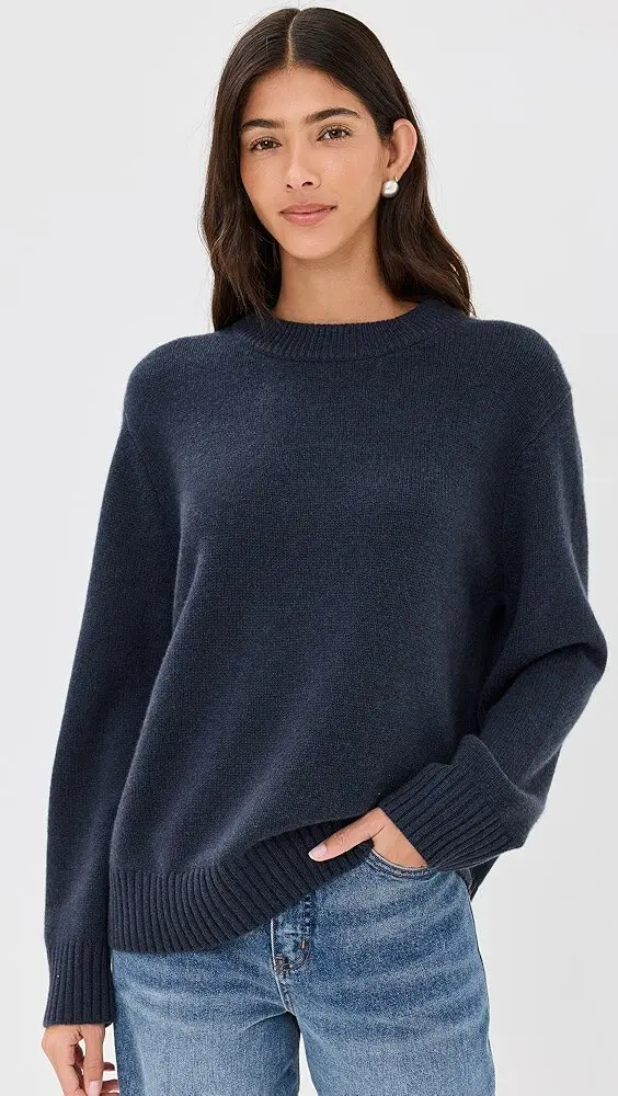 Jenni Kayne Cashmere Oversized Crewneck