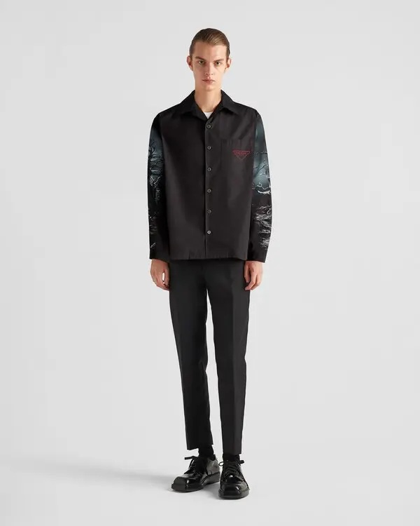 Prada Timecapsule Printed Cotton Shirt