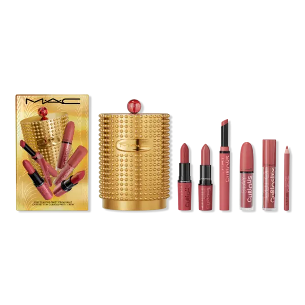 Mac Cosmetics Stay Curious Party Crew Lip Color Holiday