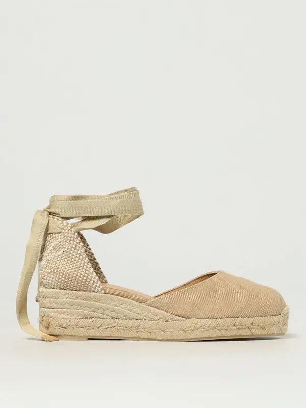 CastaÑer Espadrille Wedges - Beige