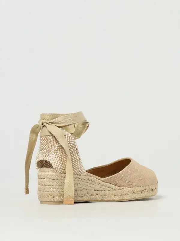 CastaÑer Espadrille Wedges - Beige