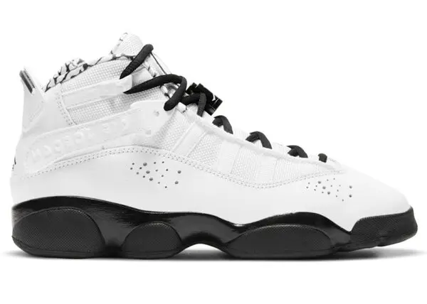 JORDAN 6 Rings Motorsport Sneakers - White/black/metallic Gold