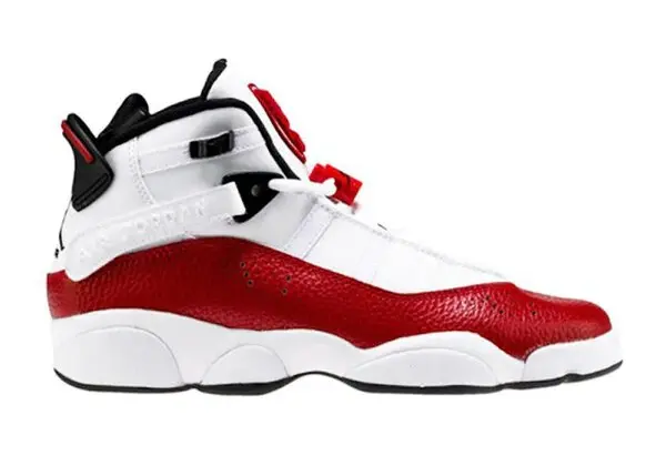 JORDAN 6 Rings Sneakers - White/black/gym Red
